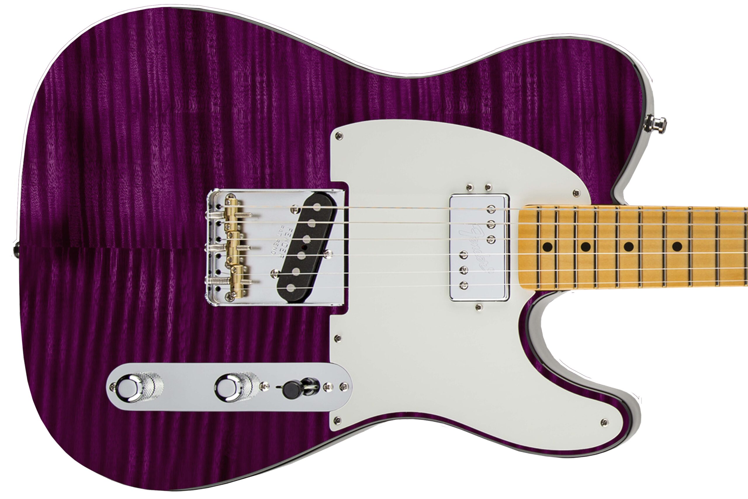 Guitar Wrap Axe Skin - Deep Purple Flames - 873 - Sticka Steve's